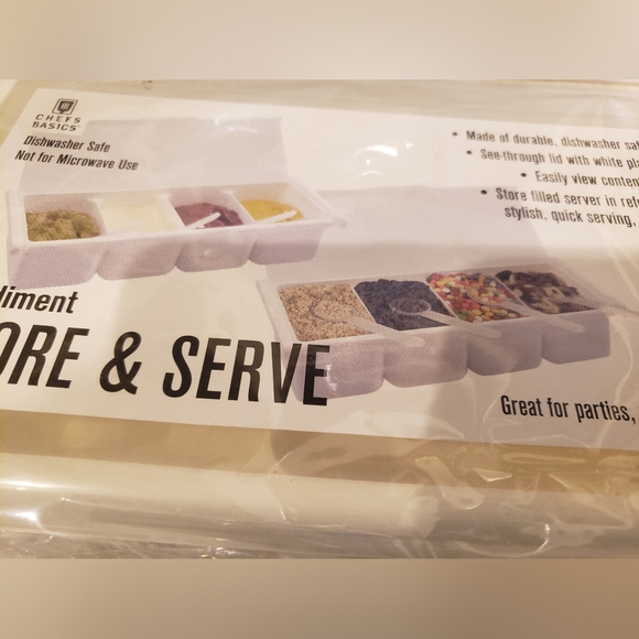 Chef Basics | Kitchen | Multiple Compartment Condiment Container With ...